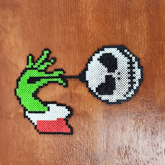Hand Crafted | Holiday | Grinch Vs Jack Skellington Pixel Art | Poshmark